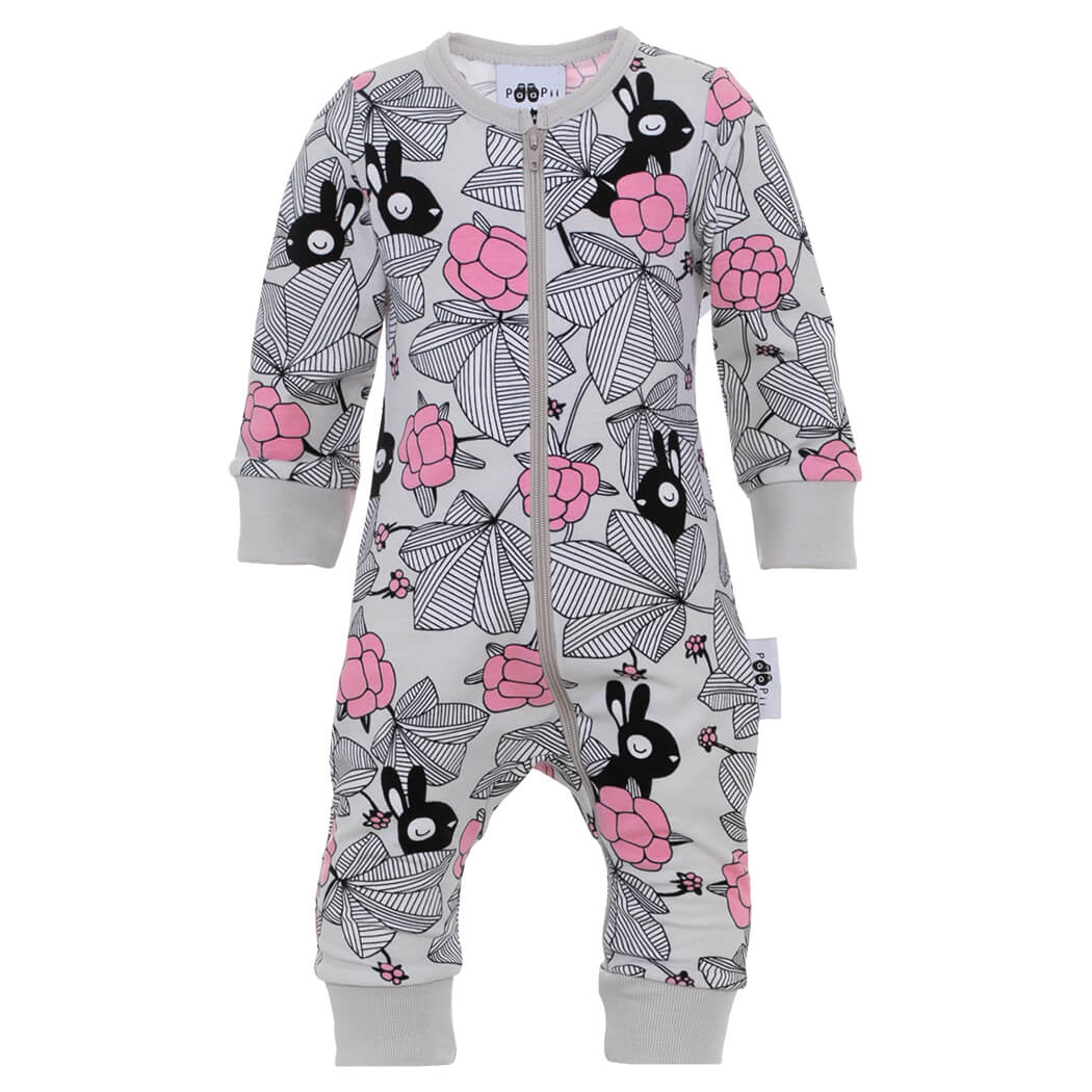 PaaPii Design Lulla haalari Hilda hiekka-vaaleanpunainen