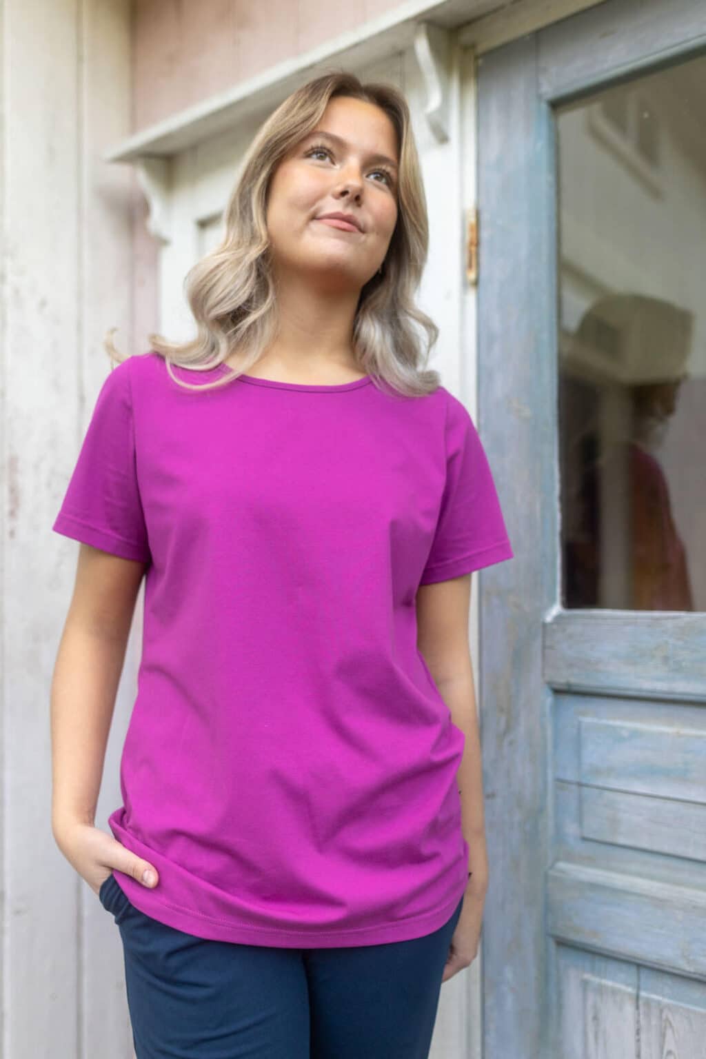 PaaPii Design Tuuli T-paita violetti - Maammekauppa
