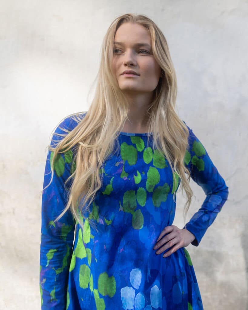 PaaPii Design Heija tunika Kerrokset sininen - Maammekauppa