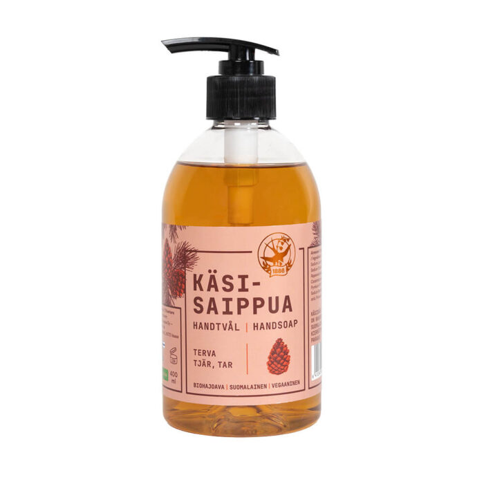 Vaasan Saippua Terva käsisaippua 400 ml - Maammekauppa
